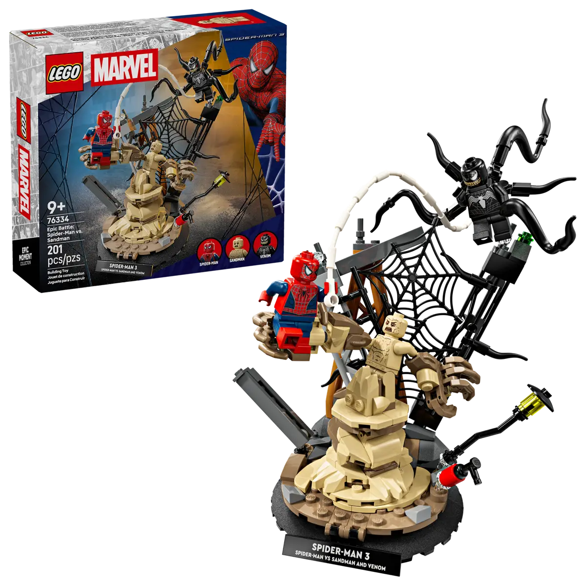 LEGO Marvel Batalla Legendaria: Spider-Man vs. Sandman (76334) — Híper Ocio