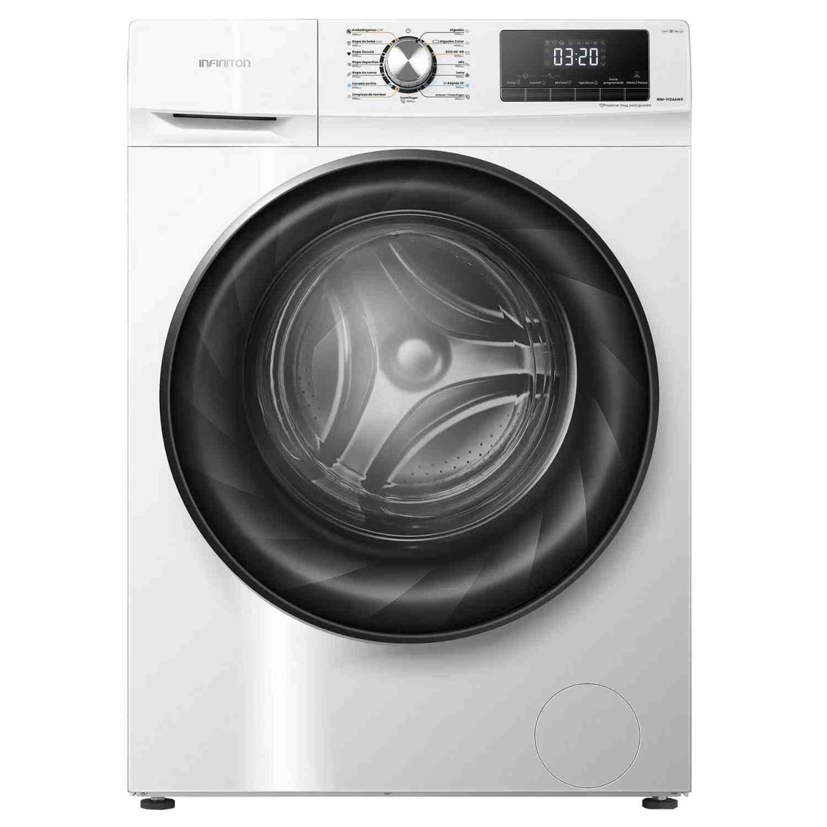 INFINITON WMY124AWX 12kg 1400rpm Class A Washing Machine – Inverter Mo ...